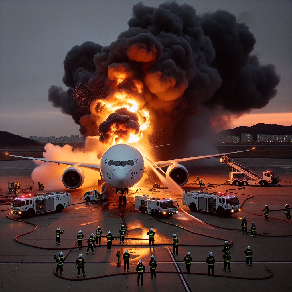 Air Busan Plane Catches Fire at South Korean Airport – bgodinspired.com